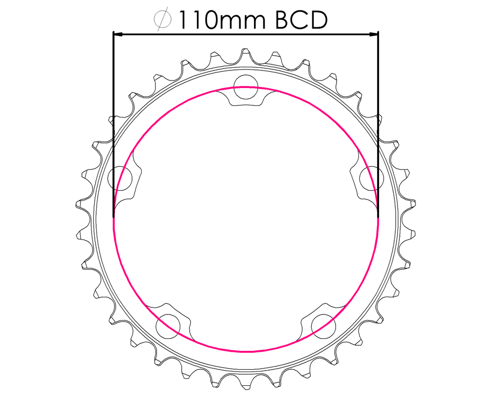 110BCD Raptor Chainring - UK MADE – Superstar Components